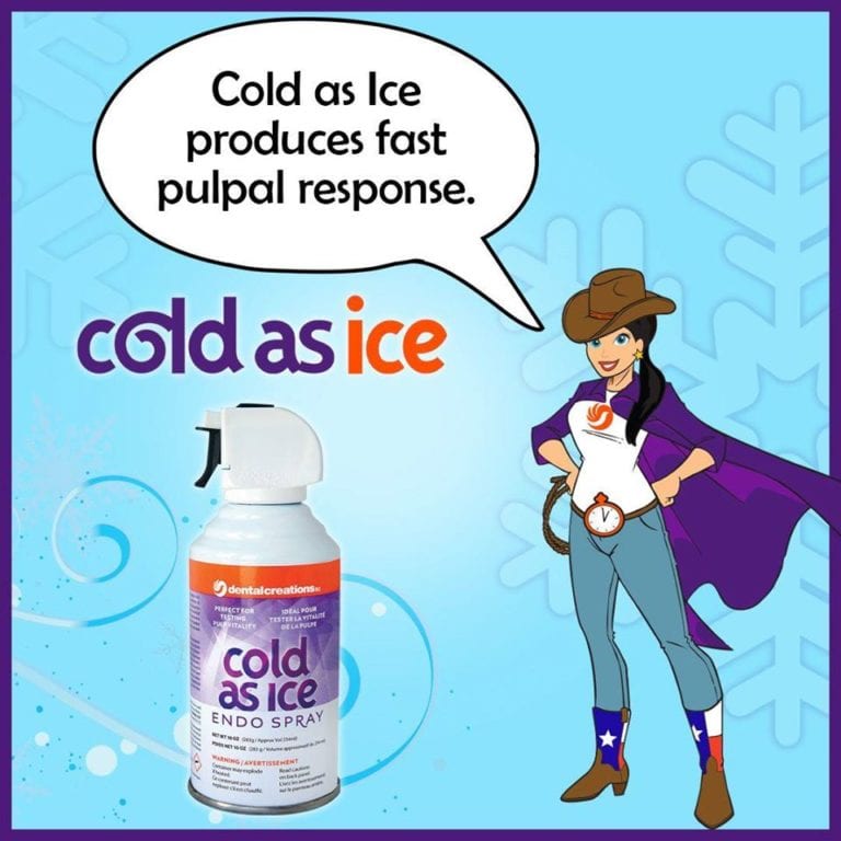 Cold As Ice Endo Spray - Test Pulp Vitality - Dental Creations, Ltd.