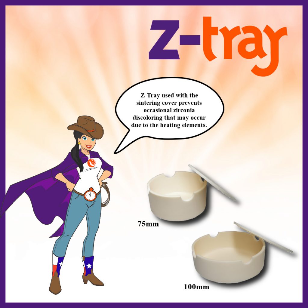 Z-Tray - Vented Sintering Tray And Cover - Dental Creations, Ltd.