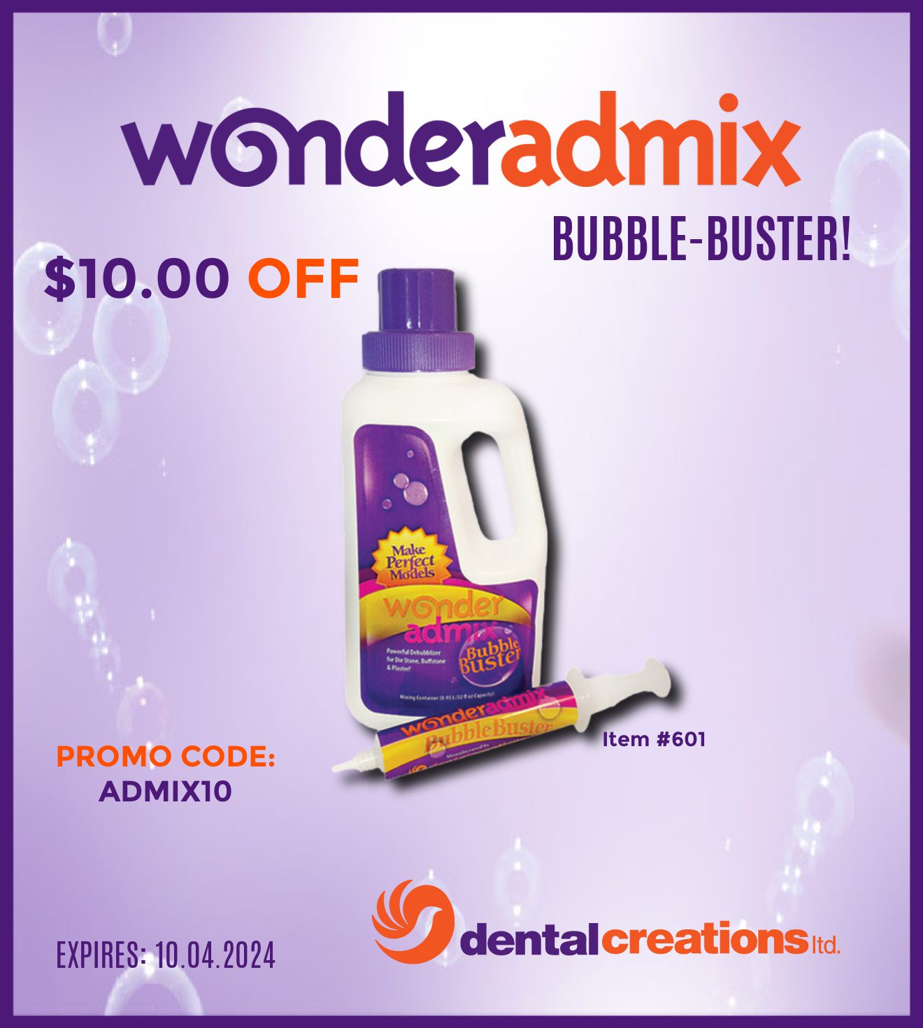 Coupon Codes - Dental Creations Ltd. Wonder Products